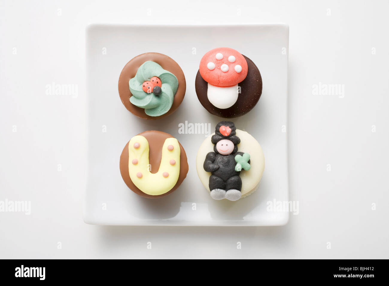 New Year sweets Stock Photo - Alamy