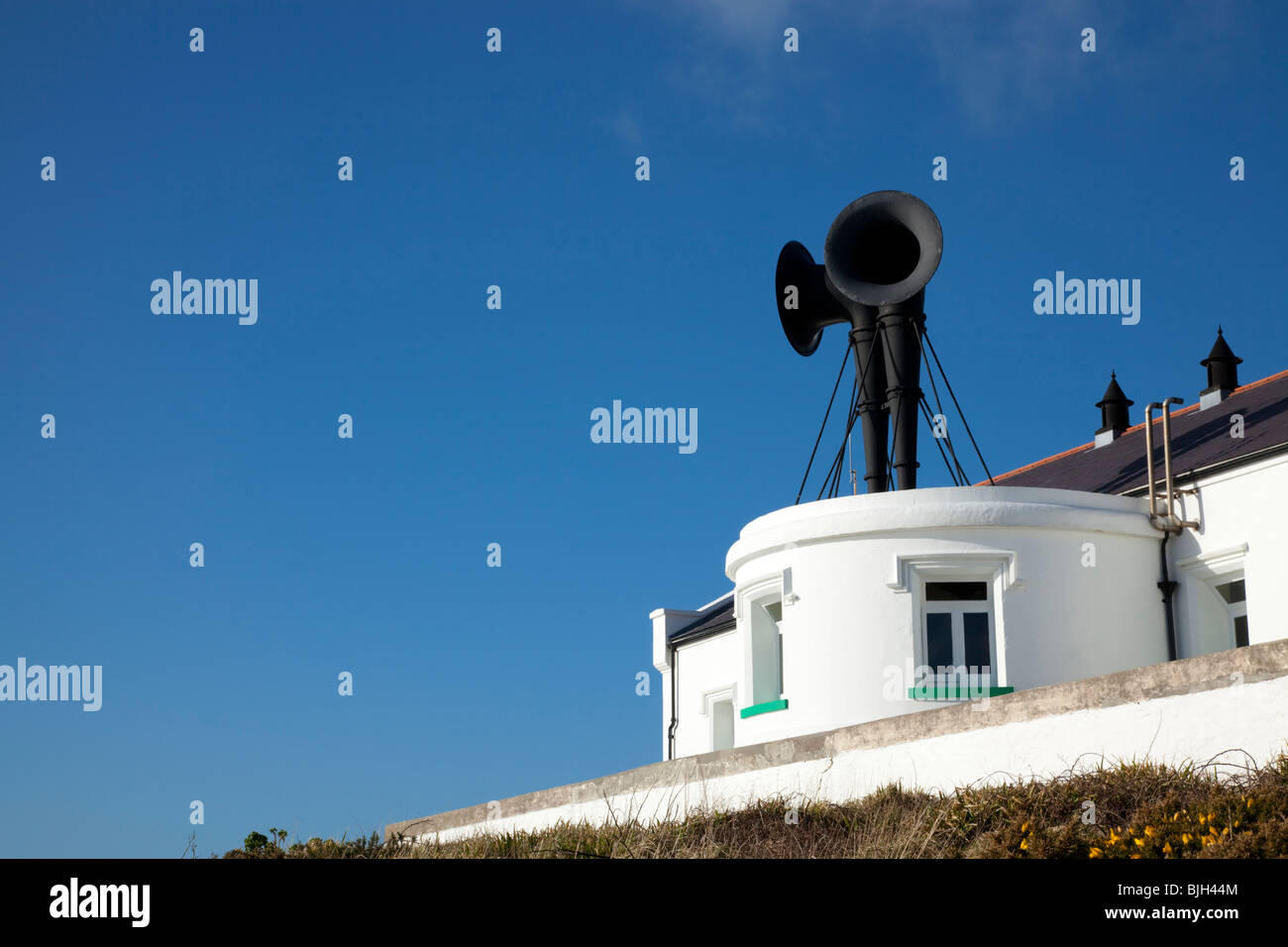 The Cow and the Calf, Fog Horns on the Lizard Lighthouse Cornwall ...