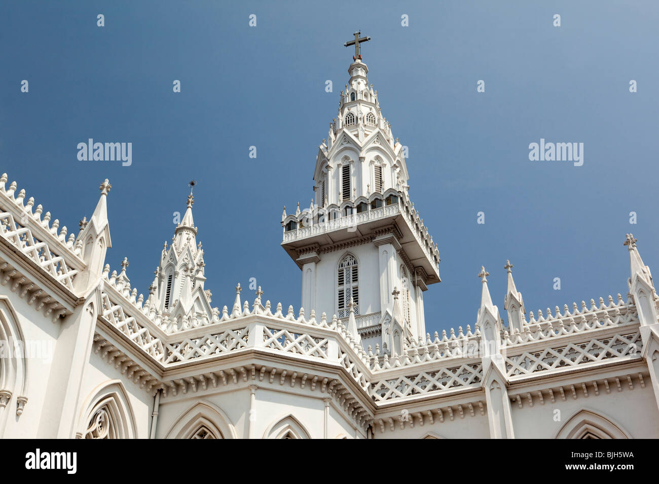 India, Kerala, Thrissur (Trichur), Catholic Basilica of our Lady of ...