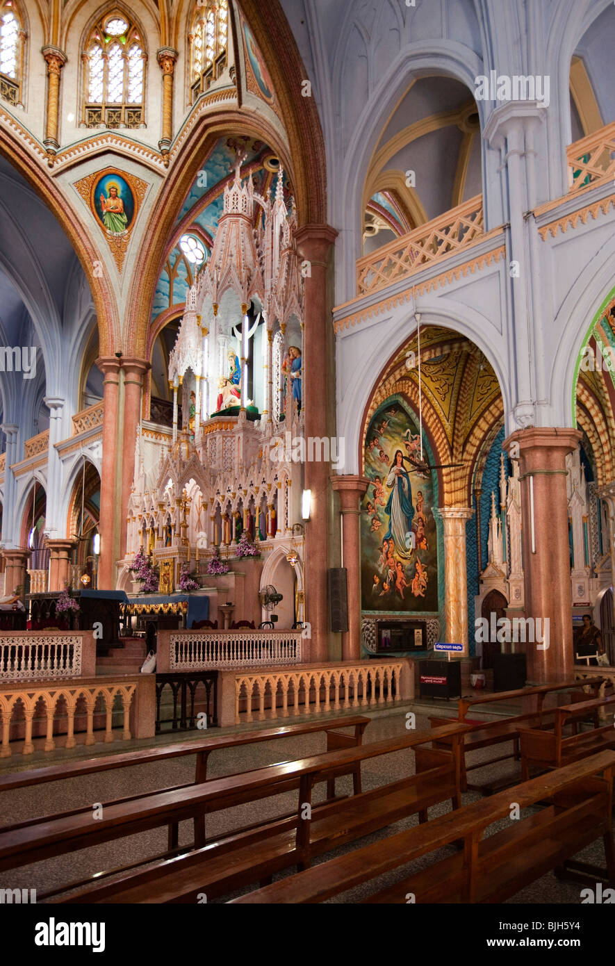 Basilica of our lady of dolours, kerala hi-res stock photography and ...
