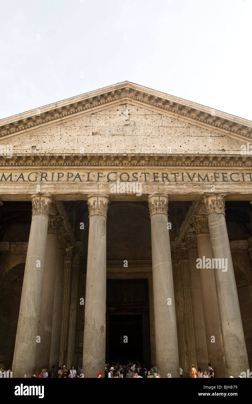 Italy, Rome, Exterior of The Pantheon Stock Photo - Alamy