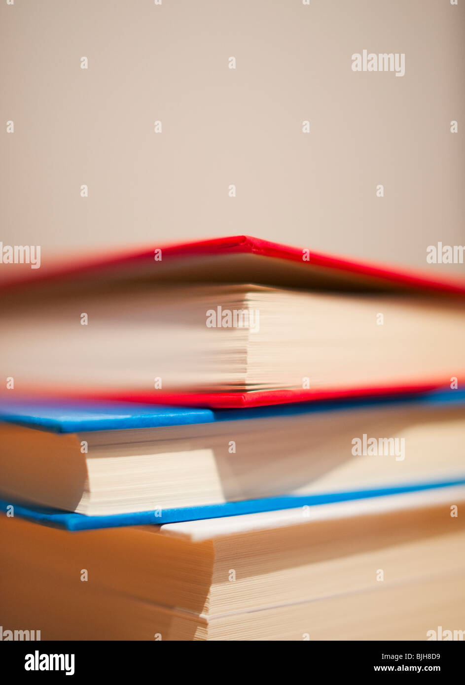 Stack of books Stock Photo - Alamy