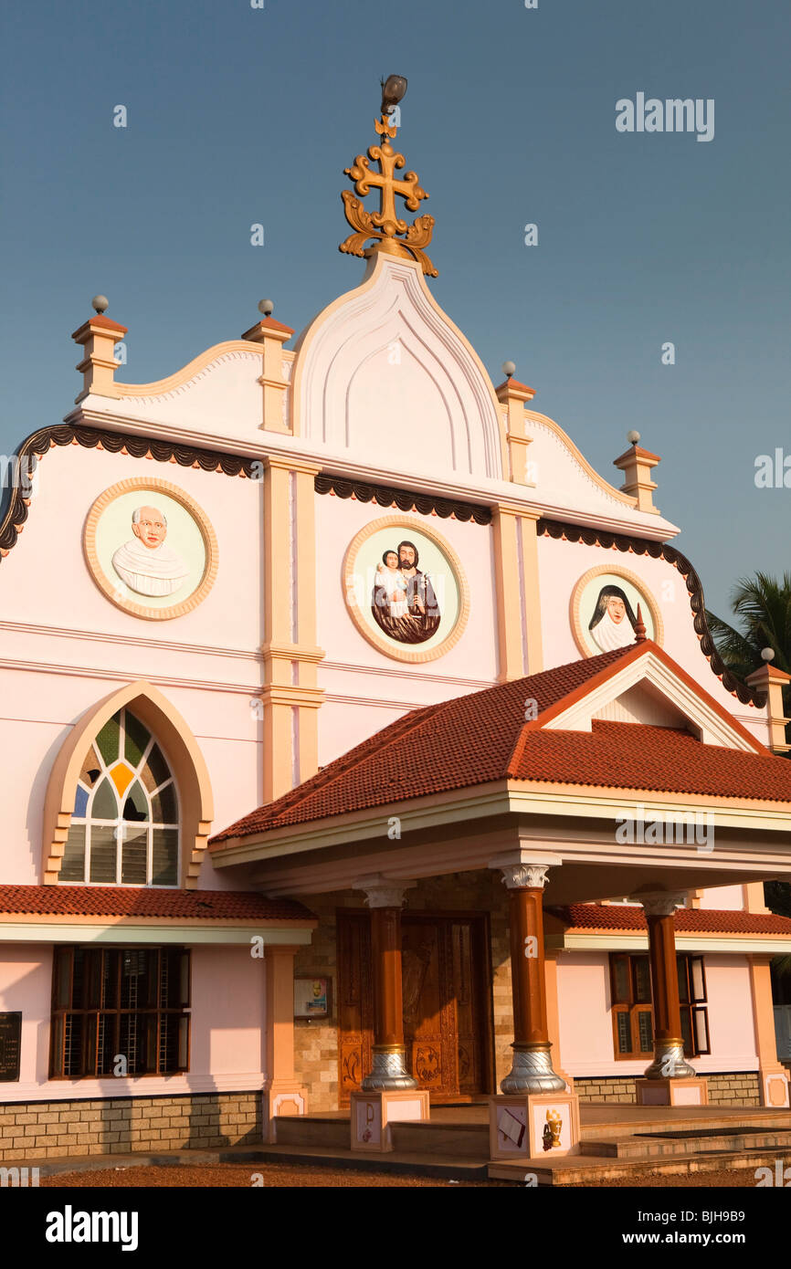 India, Kerala, Alappuzha, Chennamkary, St Joseph’s Catholic church ...