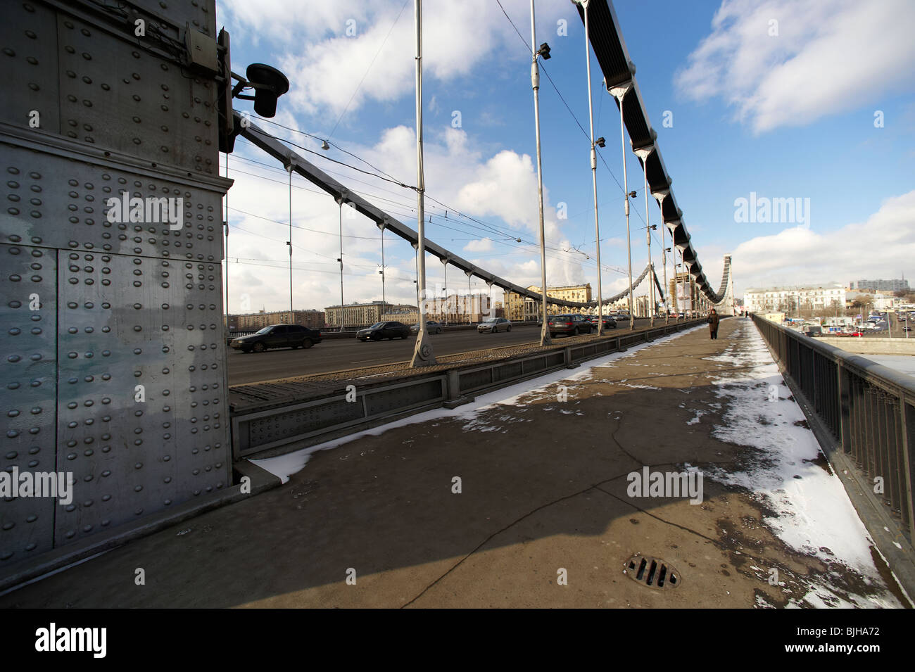 krymsky bridge, Moscow Stock Photo - Alamy