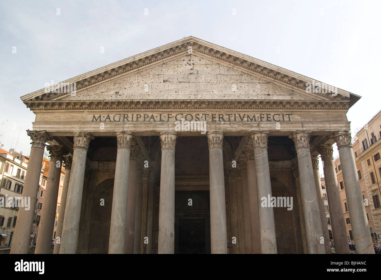 Italy, Rome, Exterior of The Pantheon Stock Photo - Alamy