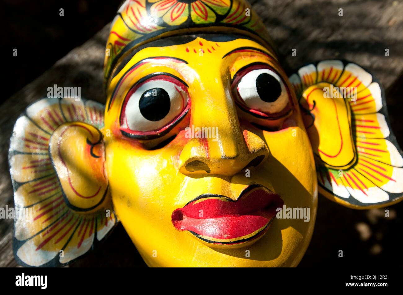 Souvenir Mask, Negombo, Sri Lanka Stock Photo - Alamy