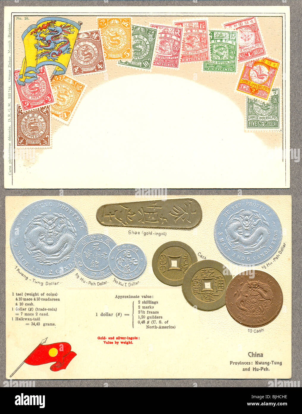 Postage stamps of china hi-res stock photography and images - Alamy