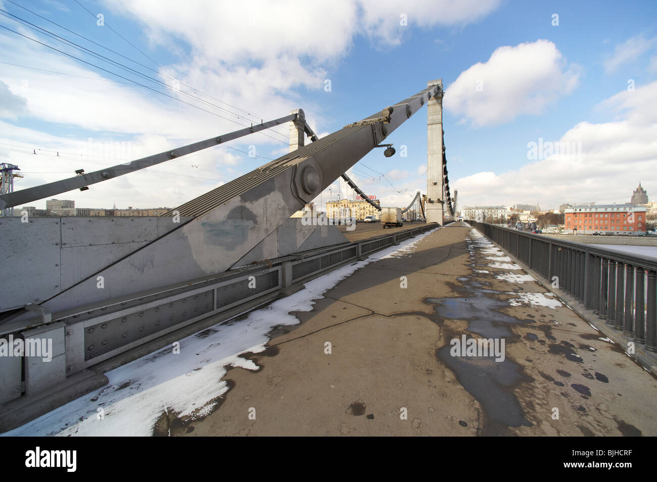 krymsky bridge, Moscow Stock Photo - Alamy
