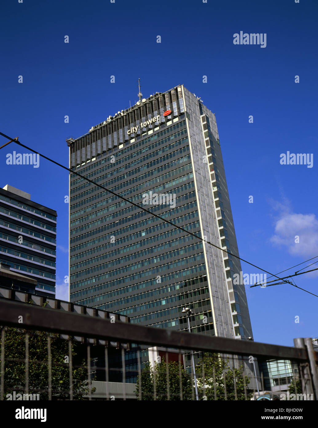 The City Tower office building Piccadilly Manchester England Stock ...