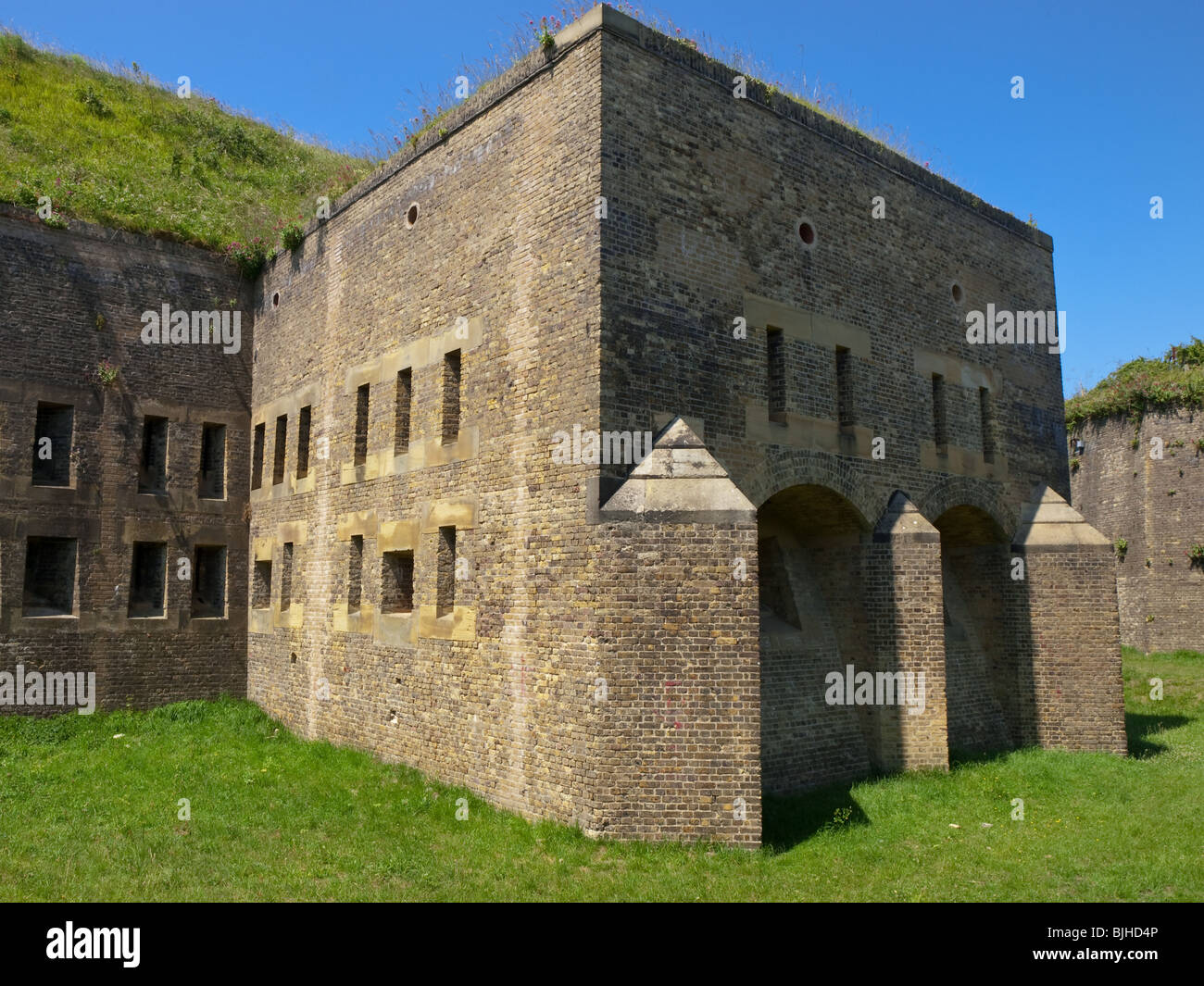 Drop Redoubt, Western Heights, Dover, Kent, England, UK Stock Photo - Alamy