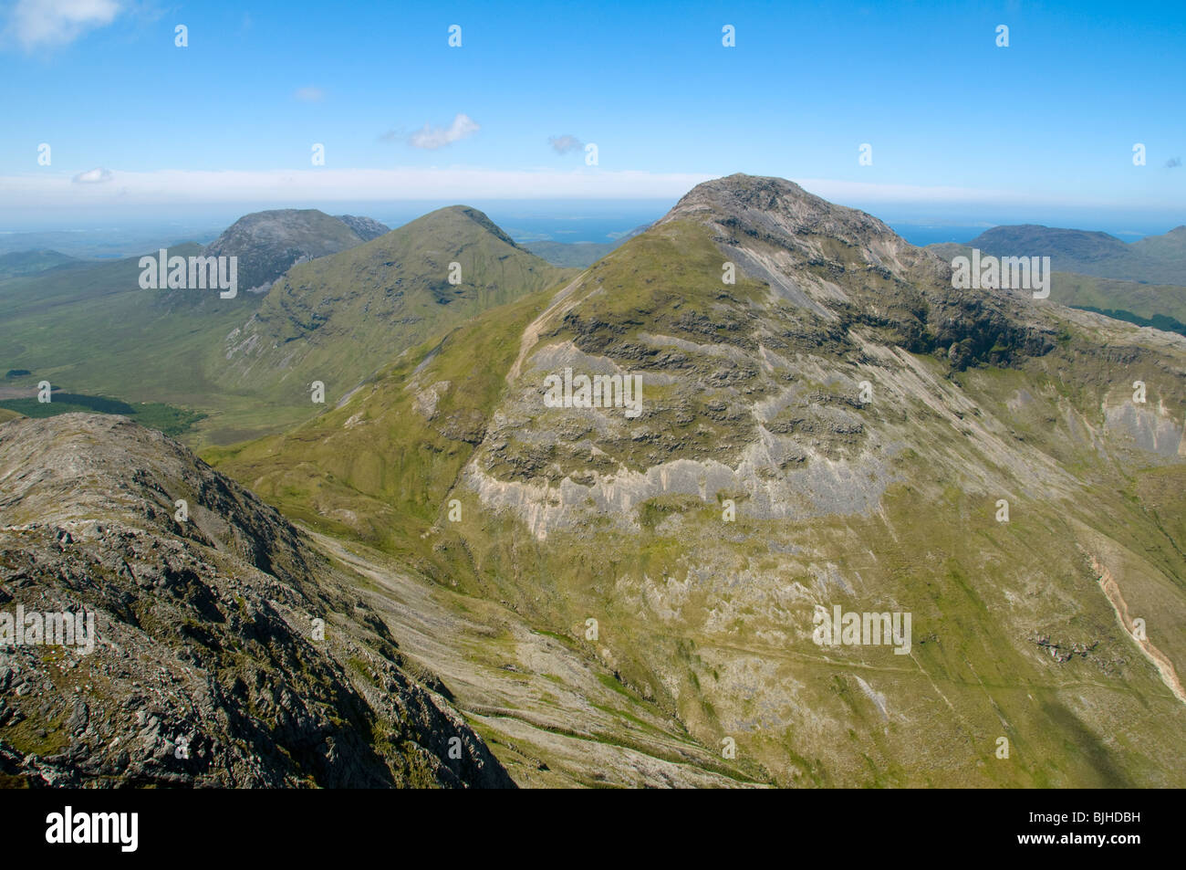 Benbaun mountain galway hi-res stock photography and images - Alamy