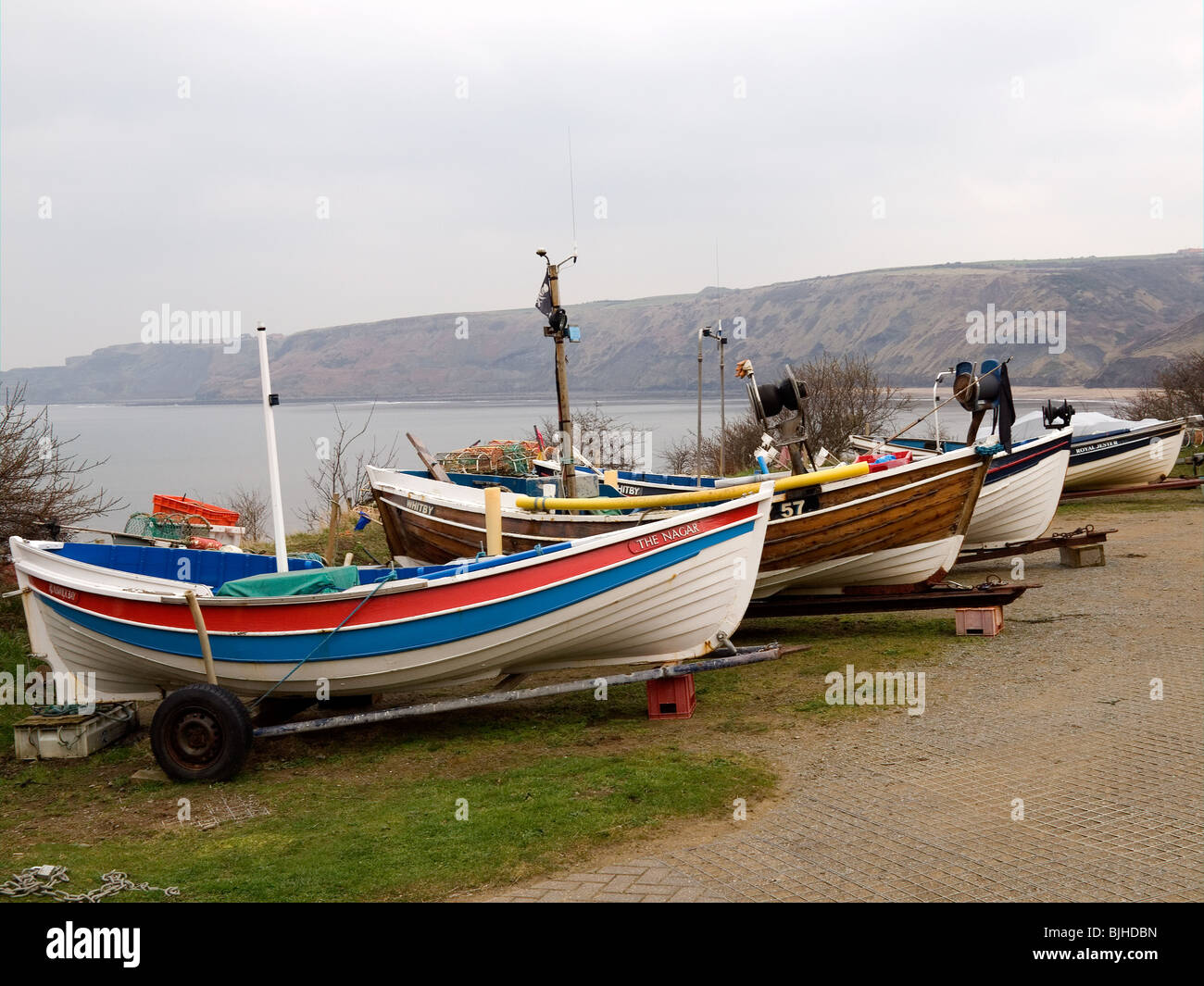 Yorkshire cobles hi-res stock photography and images - Alamy