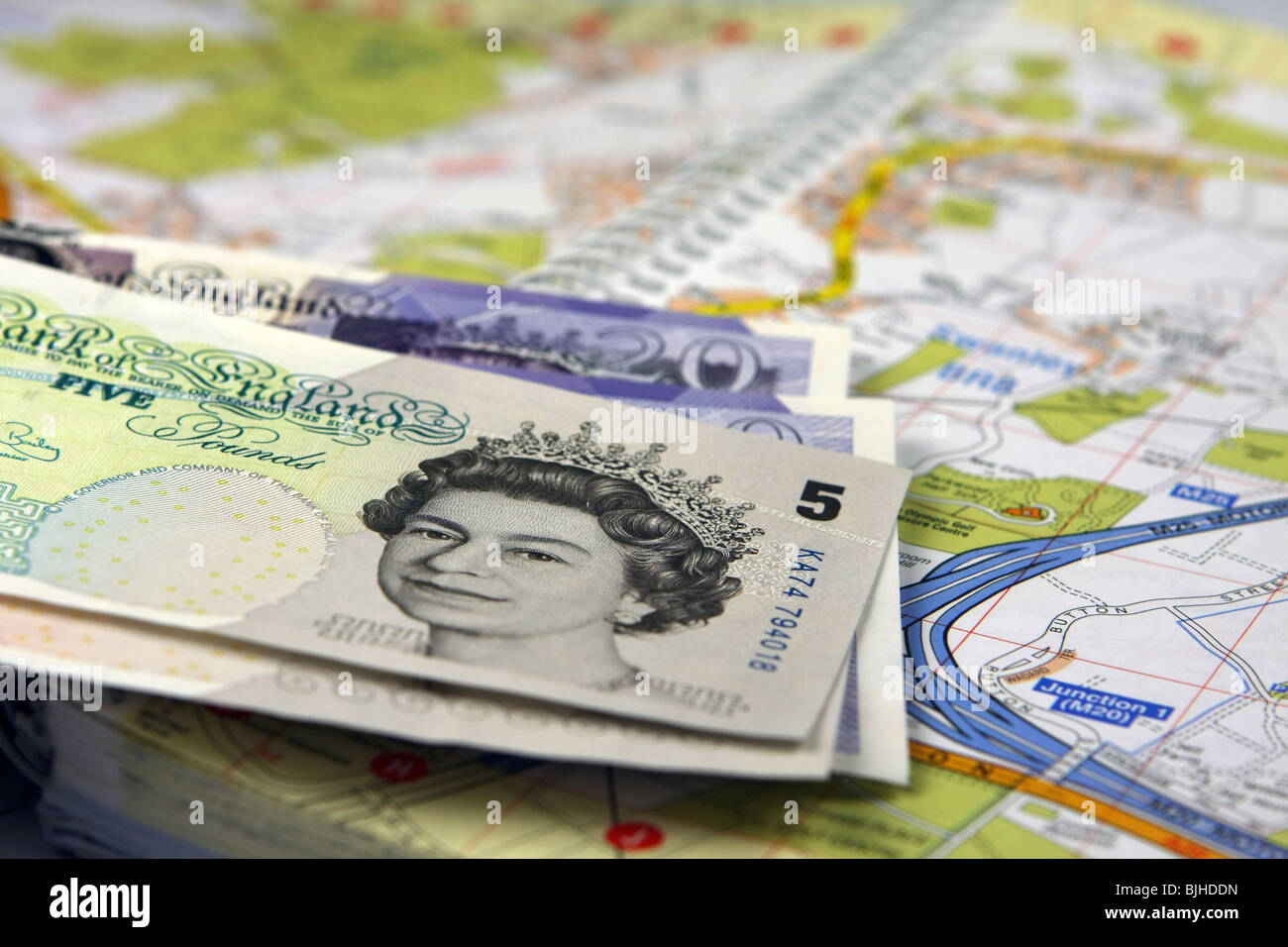 Sterling on a map hi-res stock photography and images - Alamy