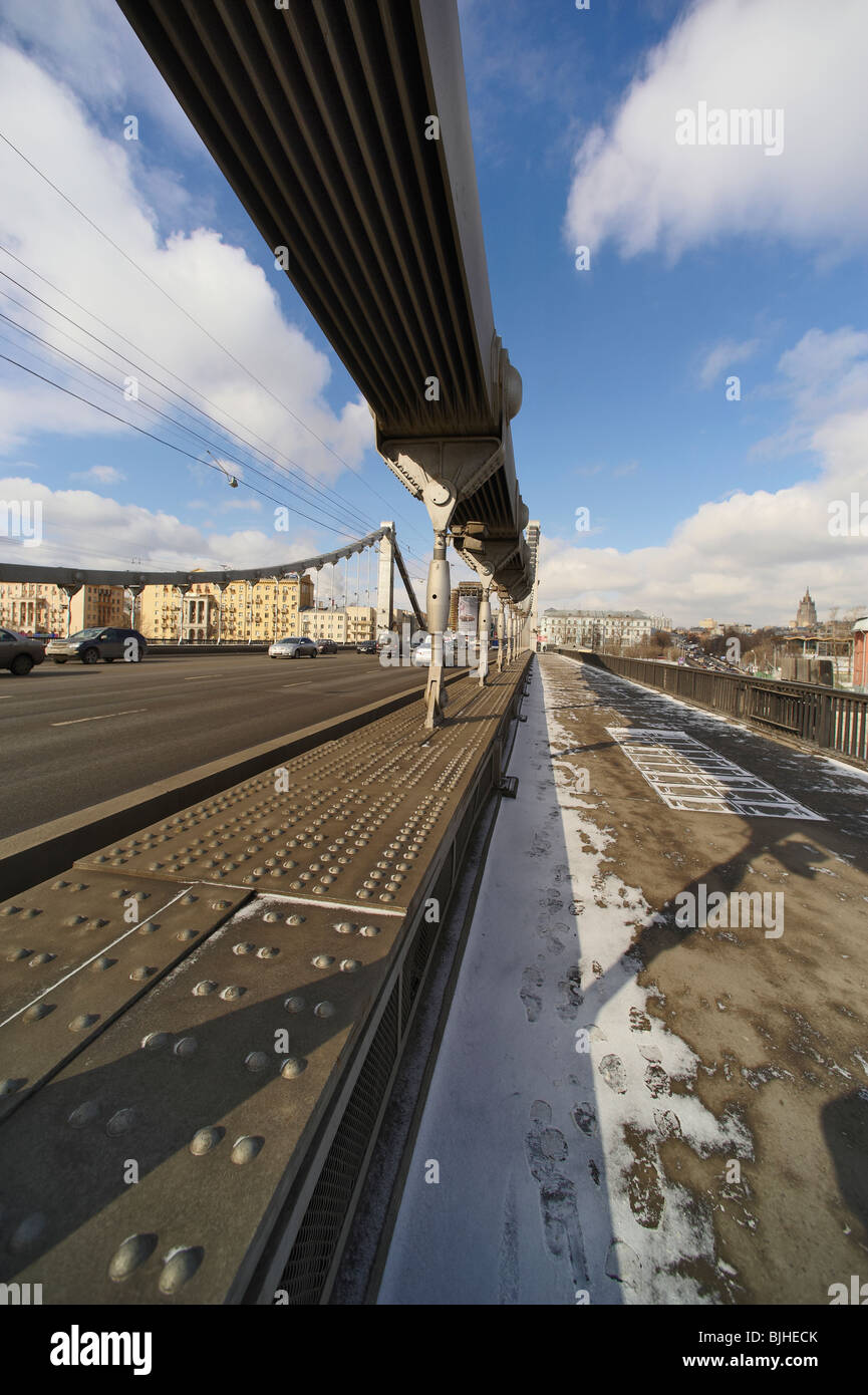 krymsky bridge, Moscow Stock Photo - Alamy