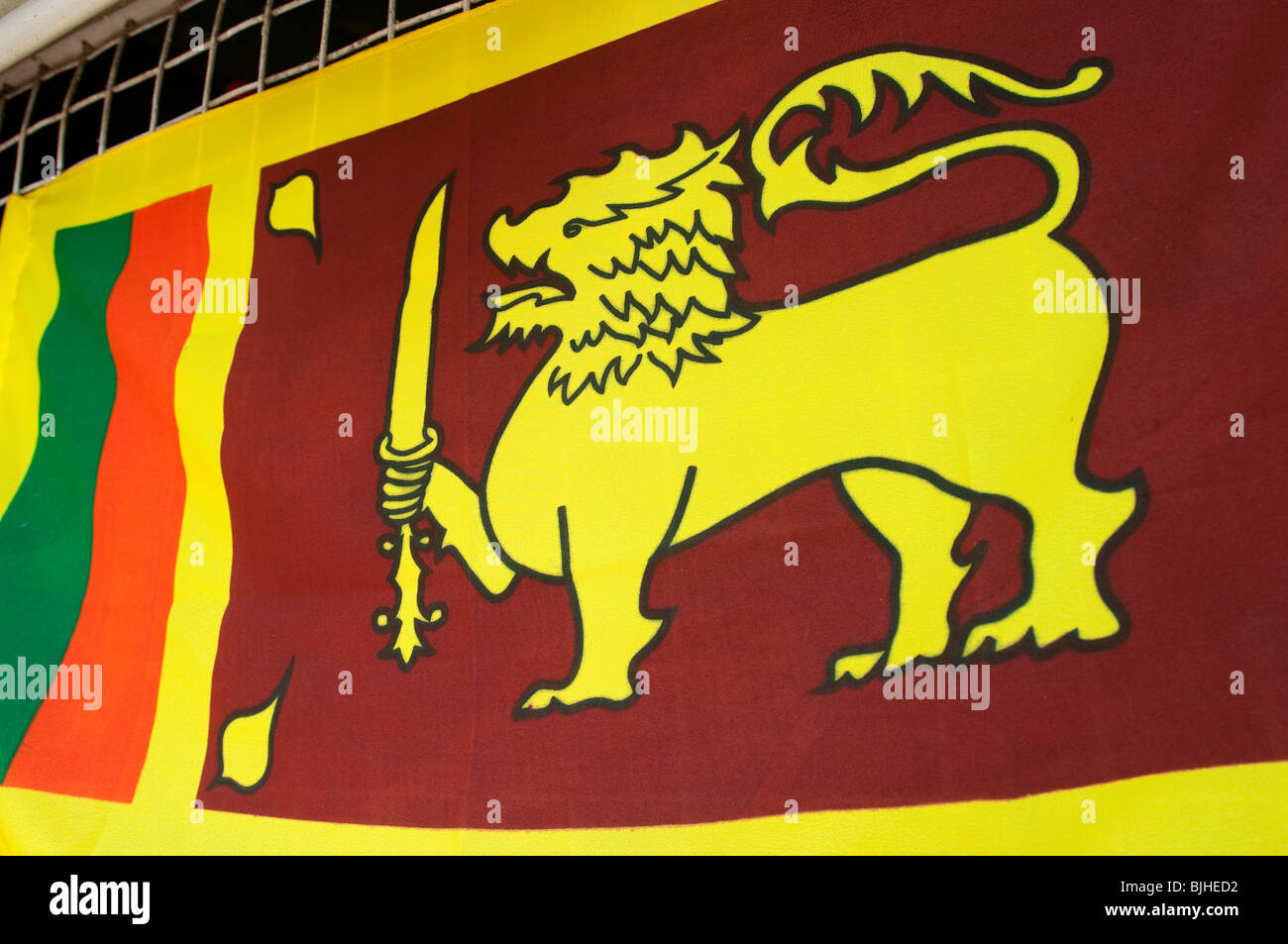 Sri lanka flag colours hi-res stock photography and images - Alamy