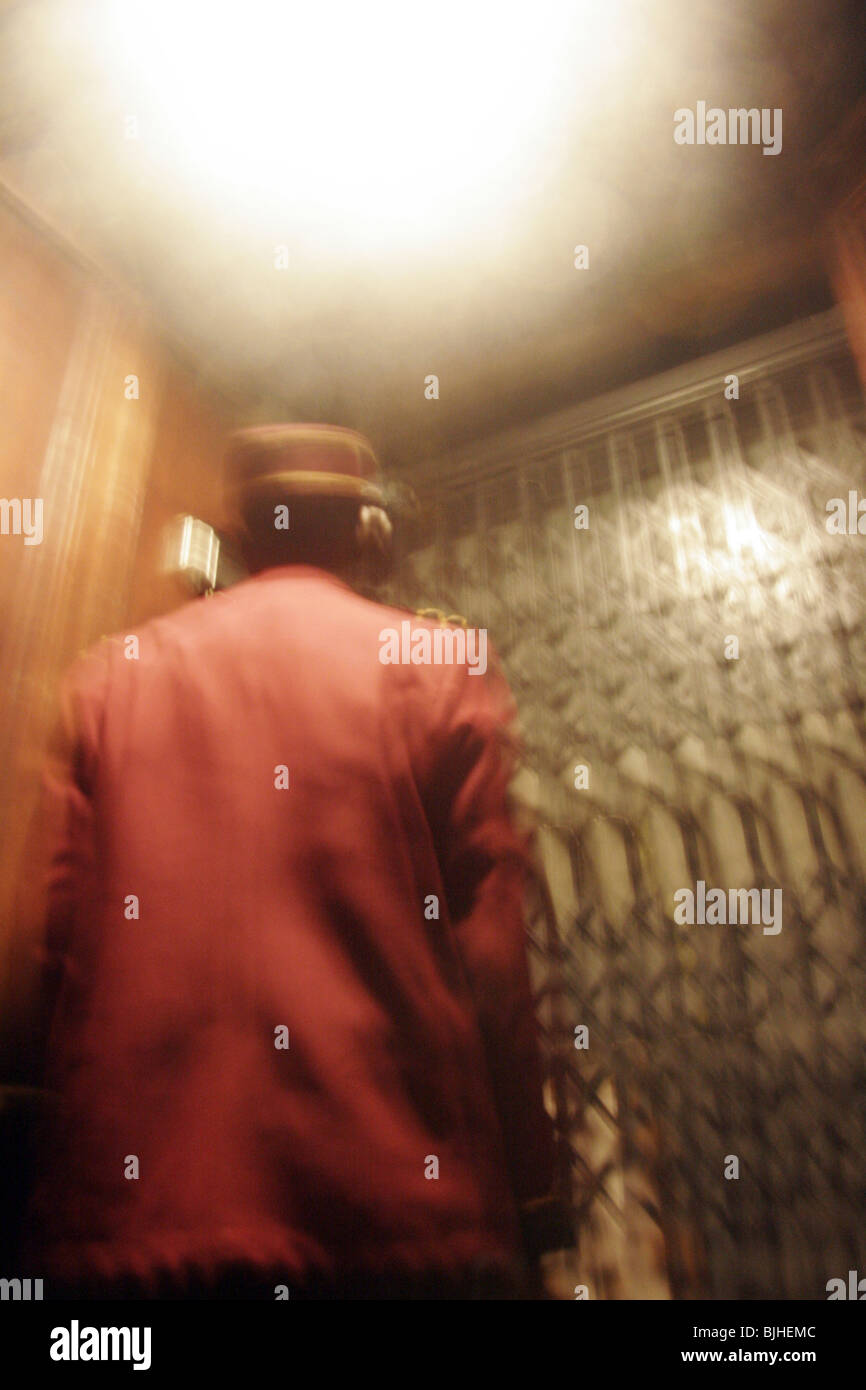 Elevator operator hi-res stock photography and images - Alamy