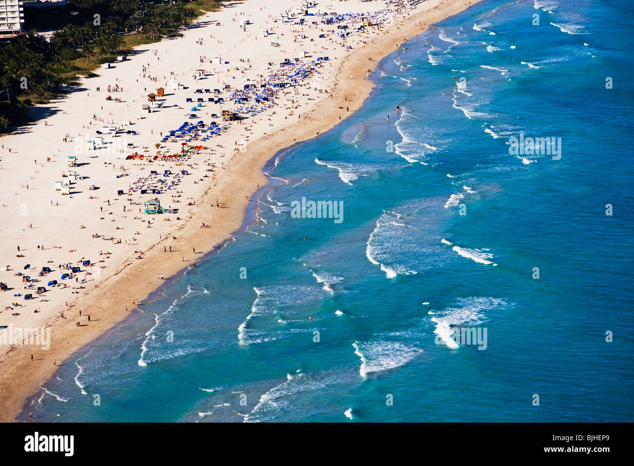 Aerial view atlantic ocean beach hi-res stock photography and images ...