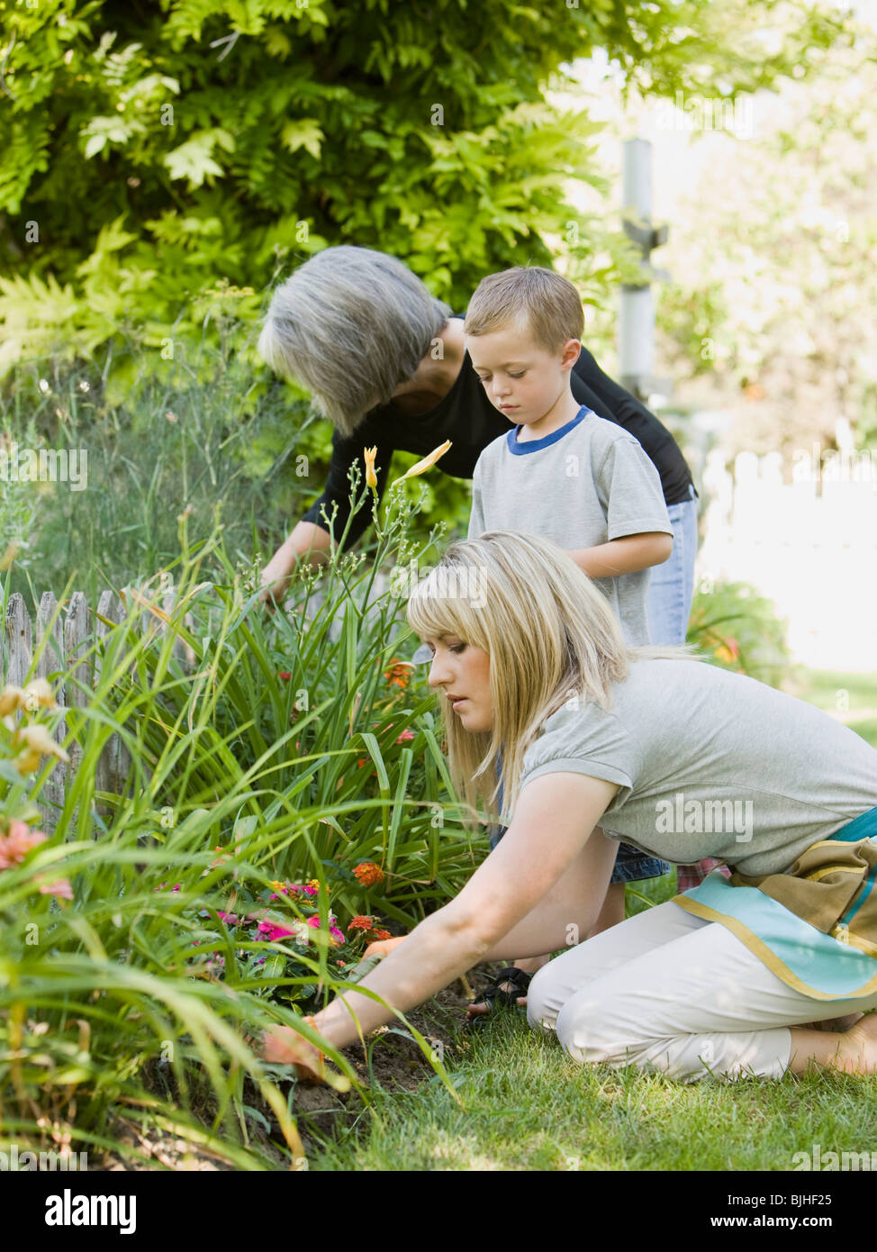 Three Women At The Spring High Resolution Stock Photography and Images ...