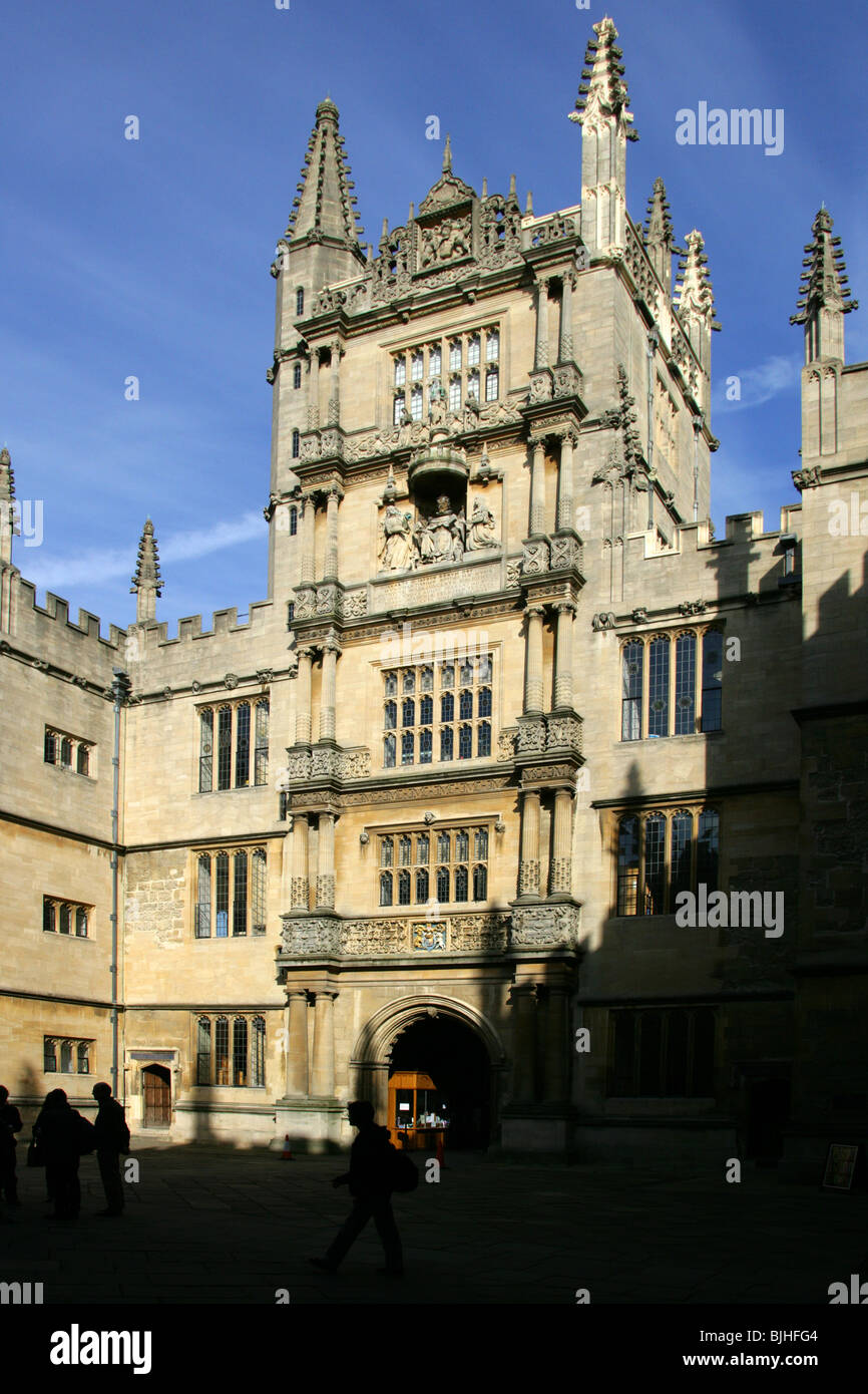 The Bodleian Library, Oxford, Oxfordshire, England, UK, Europe Stock ...