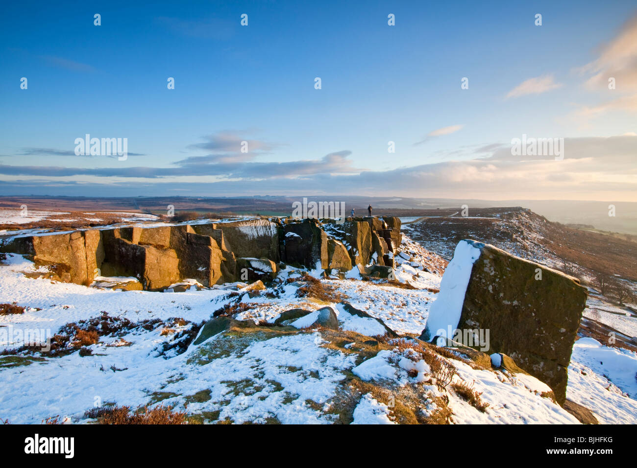 Peak district winter hi-res stock photography and images - Alamy