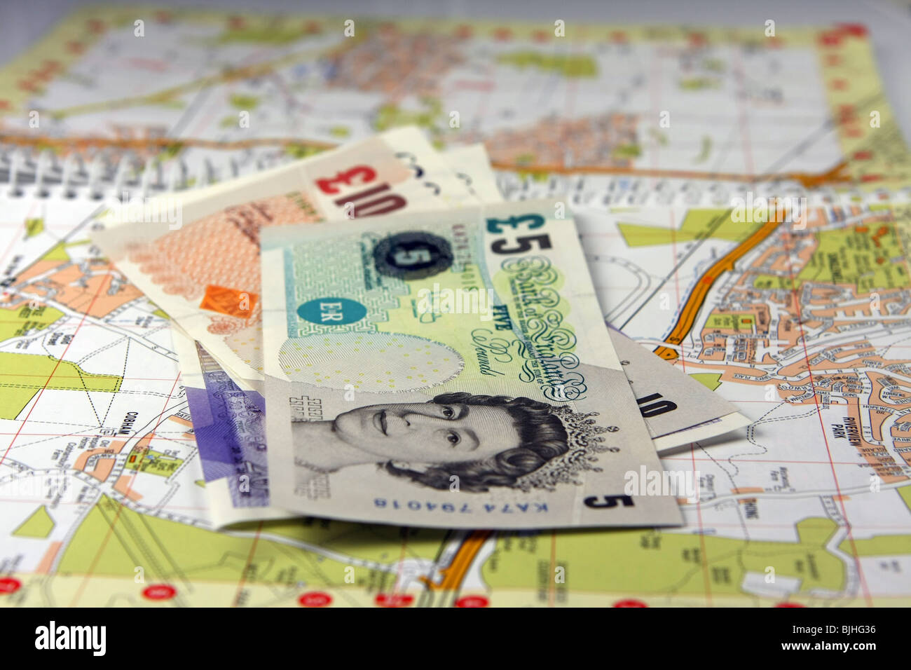 Sterling on a map hi-res stock photography and images - Alamy