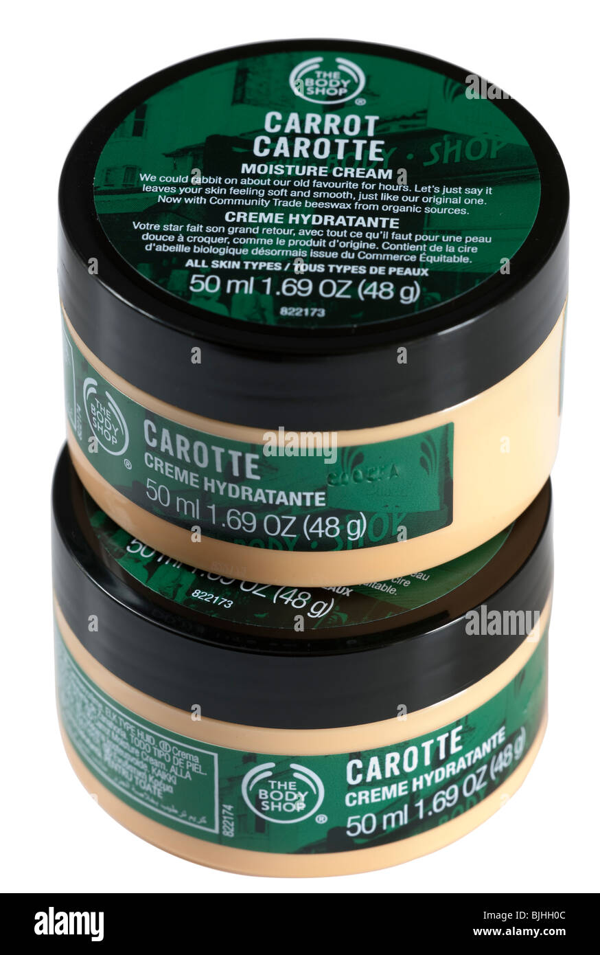 50ml tub of Carotte Carrot creme hydratante moisturiser cream Stock ...