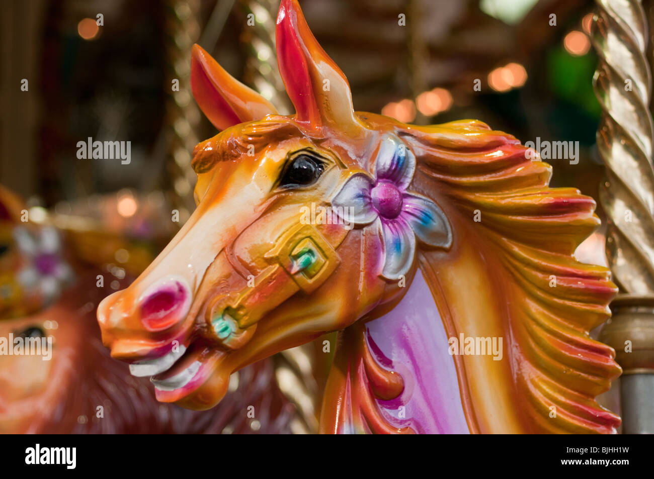 Carousel Fairground Horse High Resolution Stock Photography and Images ...