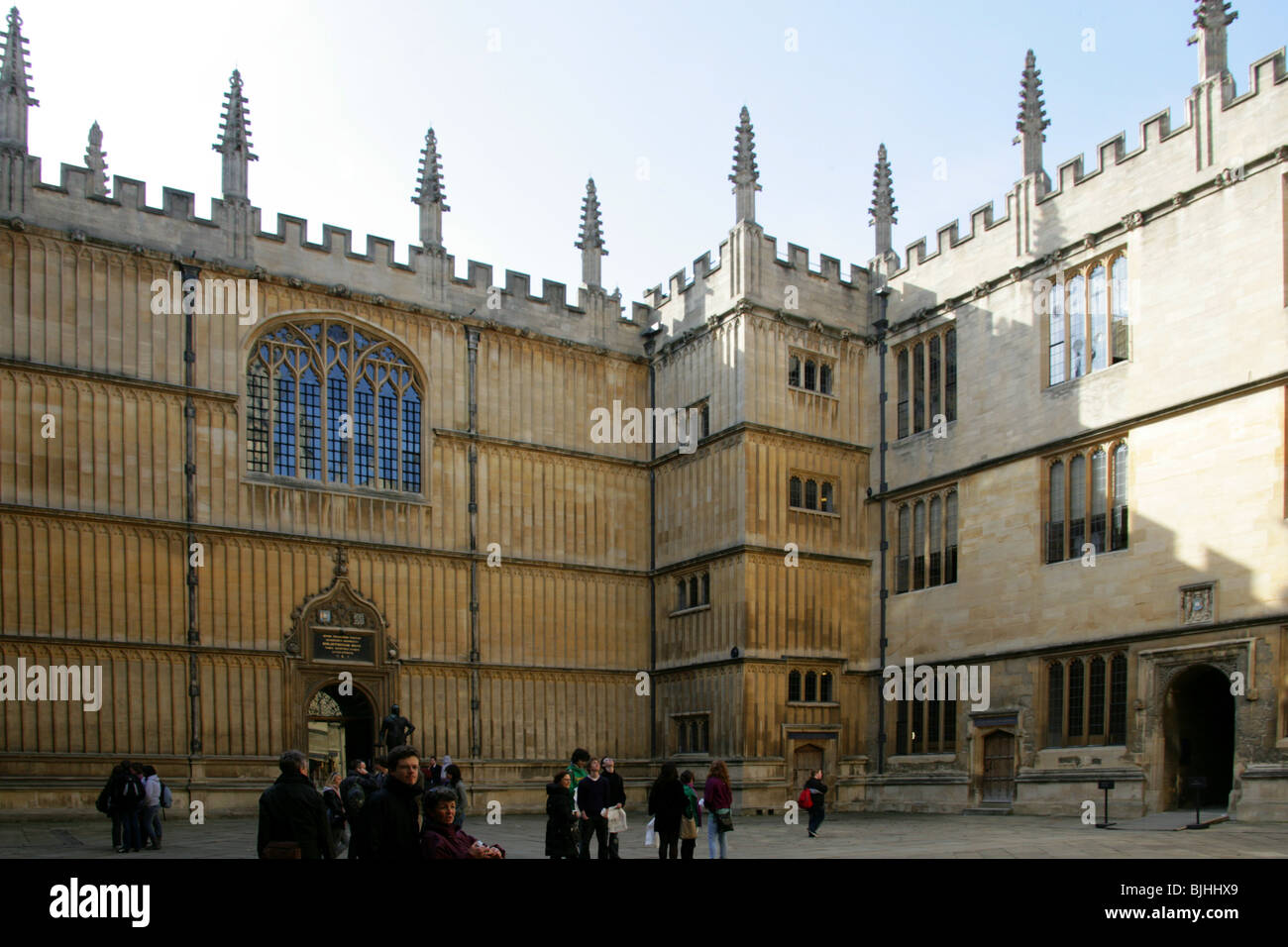 The Bodleian Library, Oxford, Oxfordshire, England, UK, Europe Stock ...