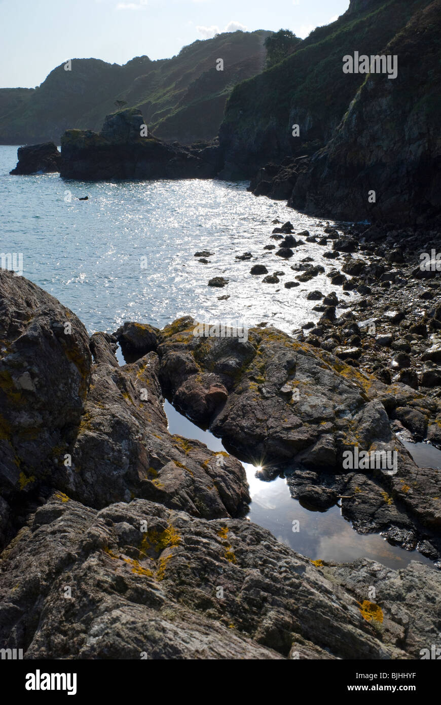 Rocky uk coastline hi-res stock photography and images - Alamy