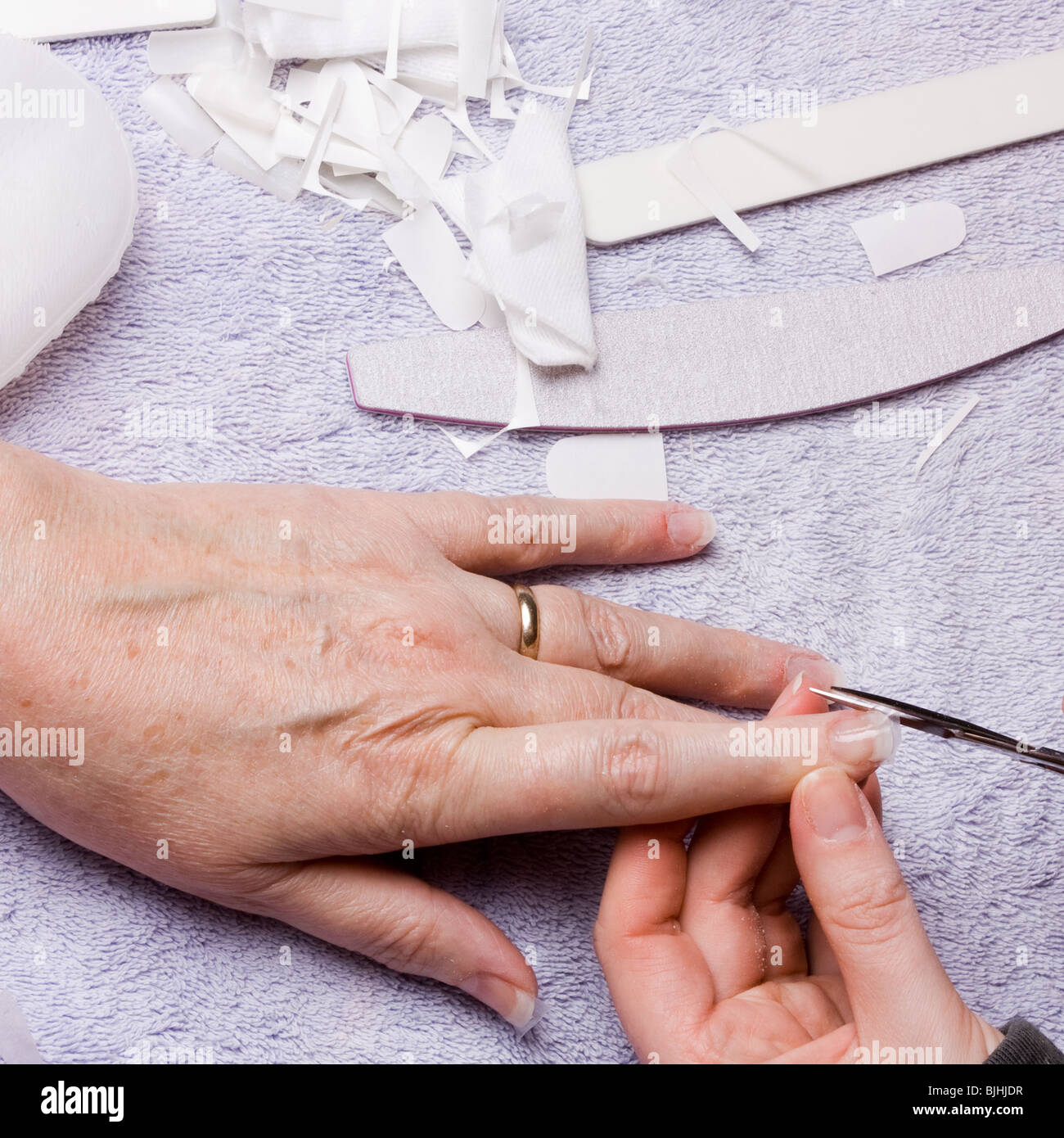 Nail Extensions Stock Photos & Nail Extensions Stock Images - Alamy