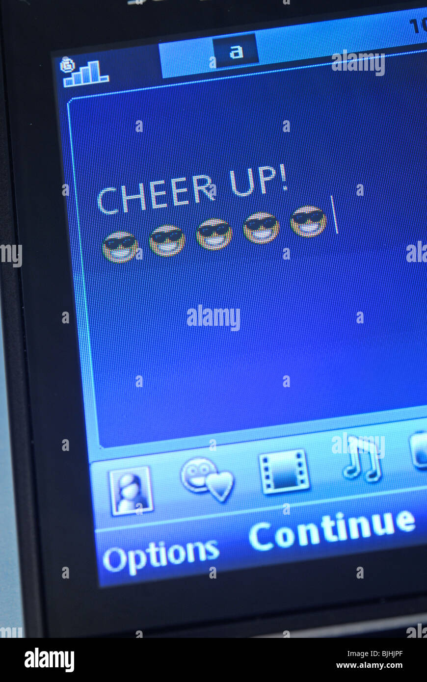 Telling someone to do hi-res stock photography and images - Alamy