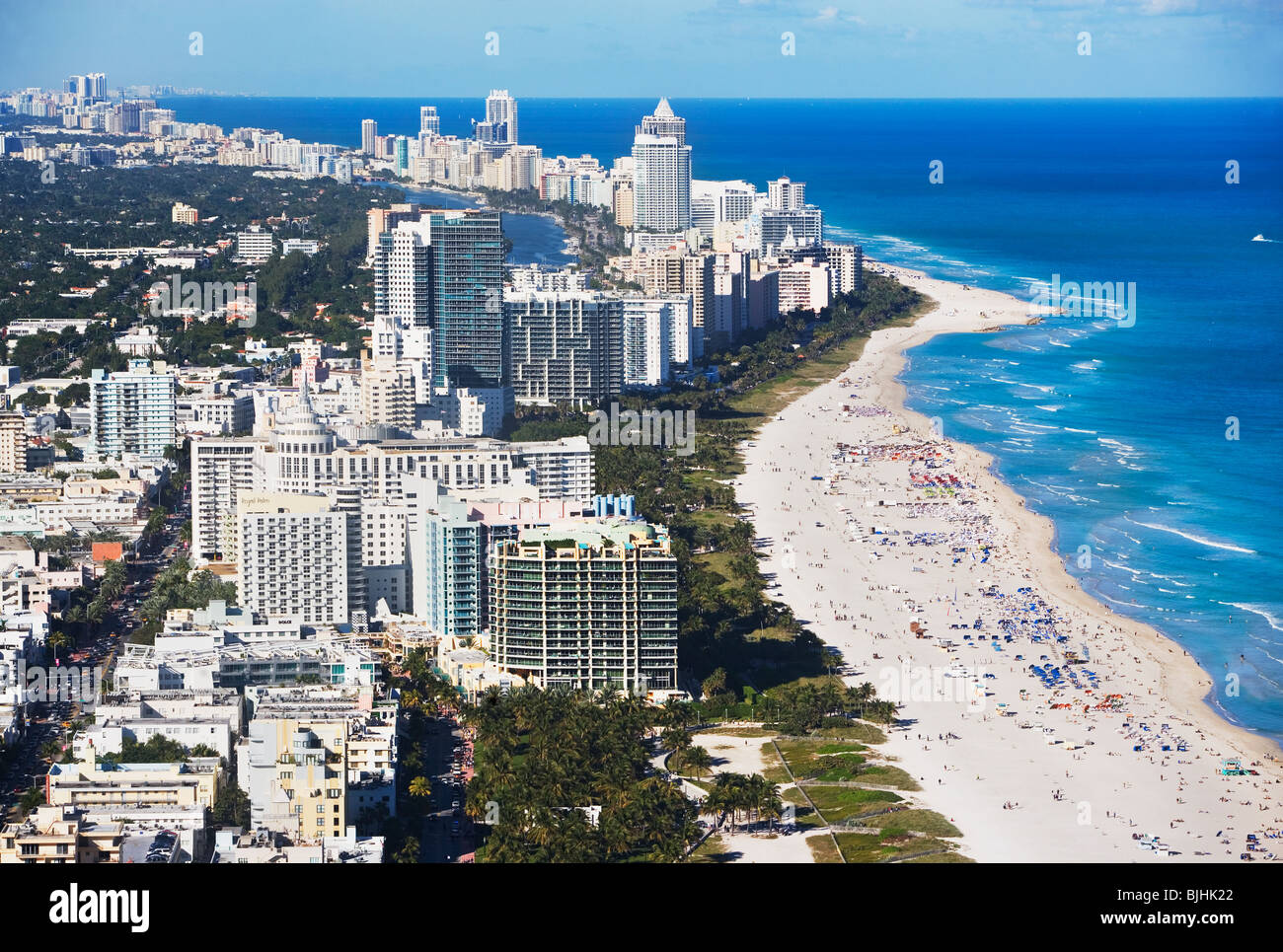 Miami beach building aerial hi-res stock photography and images - Alamy