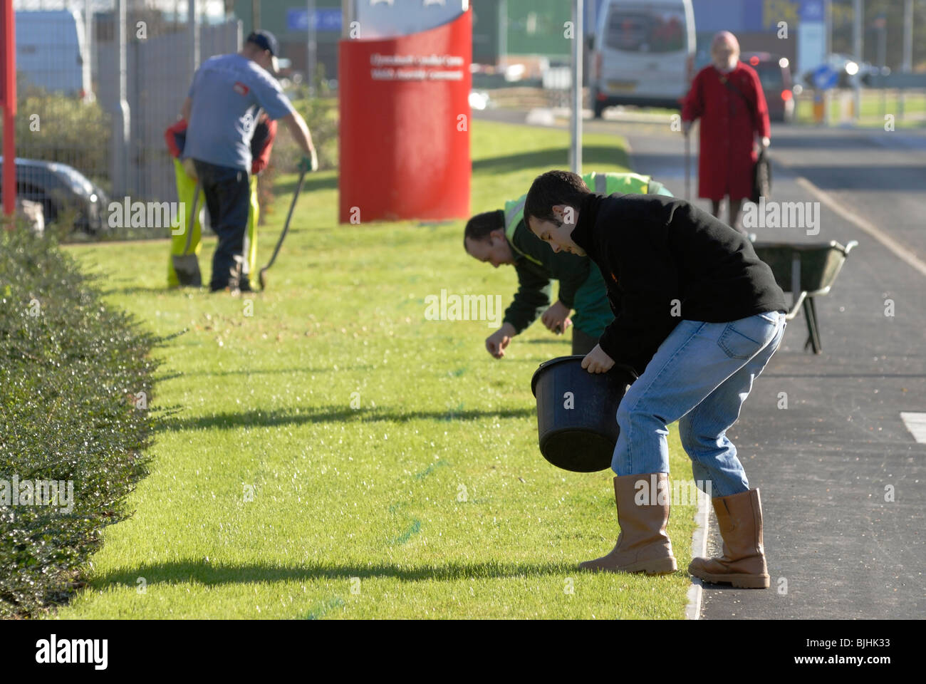 Council workers hi-res stock photography and images - Alamy
