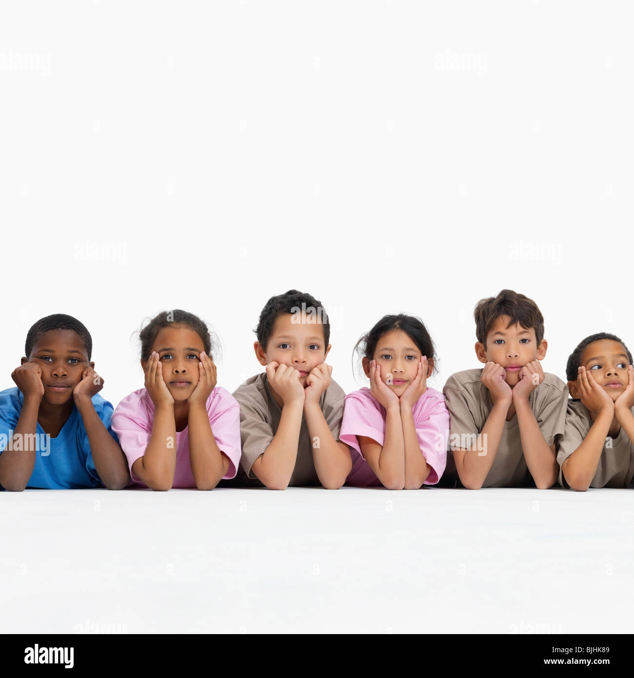 Coloured Children Hands Cut Out Stock Images & Pictures - Alamy