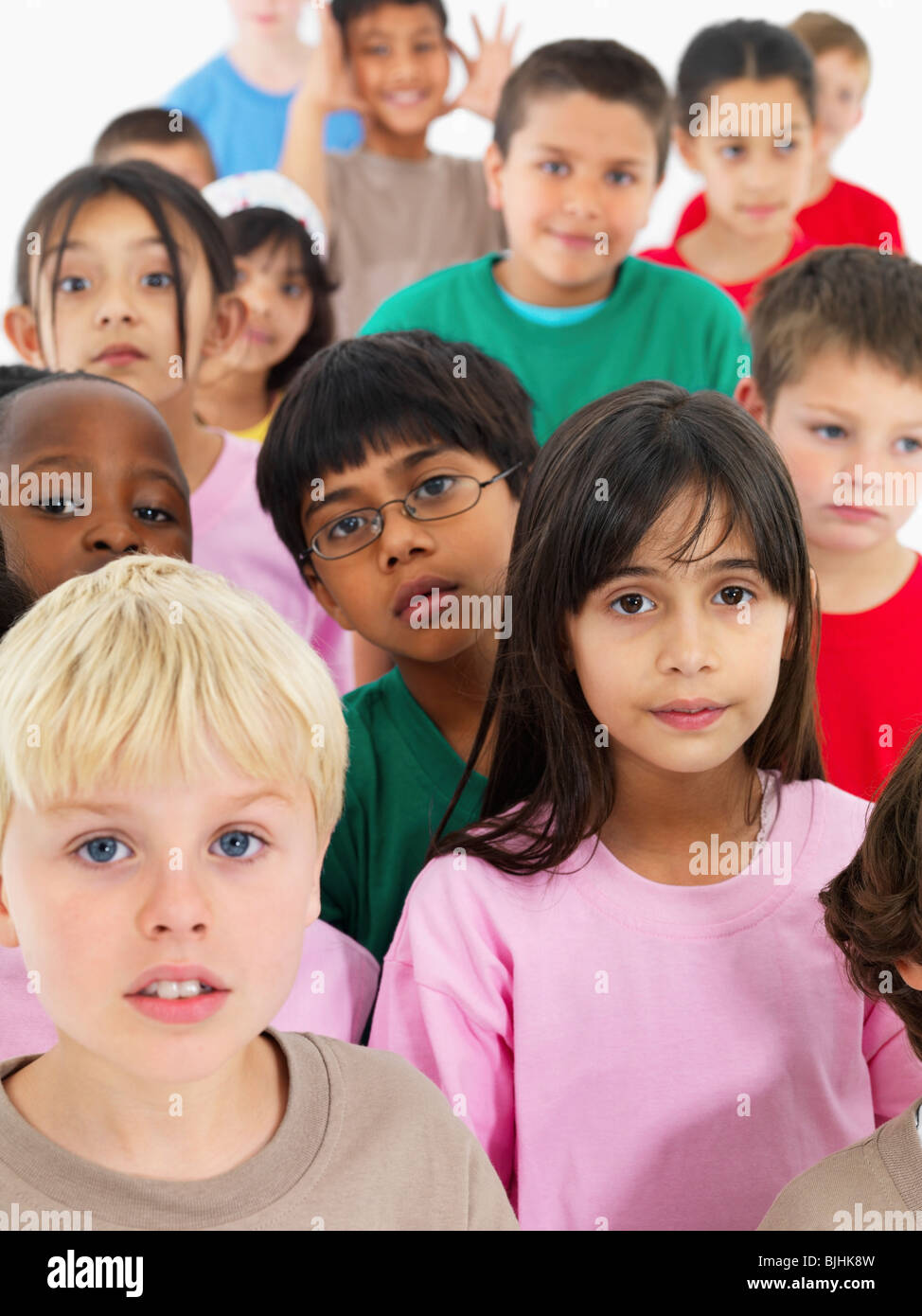 Group of children Stock Photo - Alamy