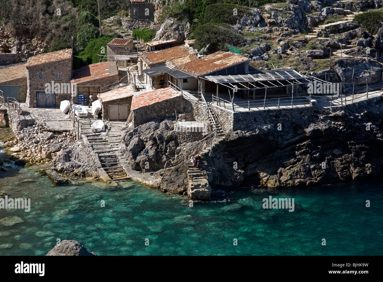 Cala Deia. Mallorca Island. Balearic Islands. Spain Stock Photo - Alamy