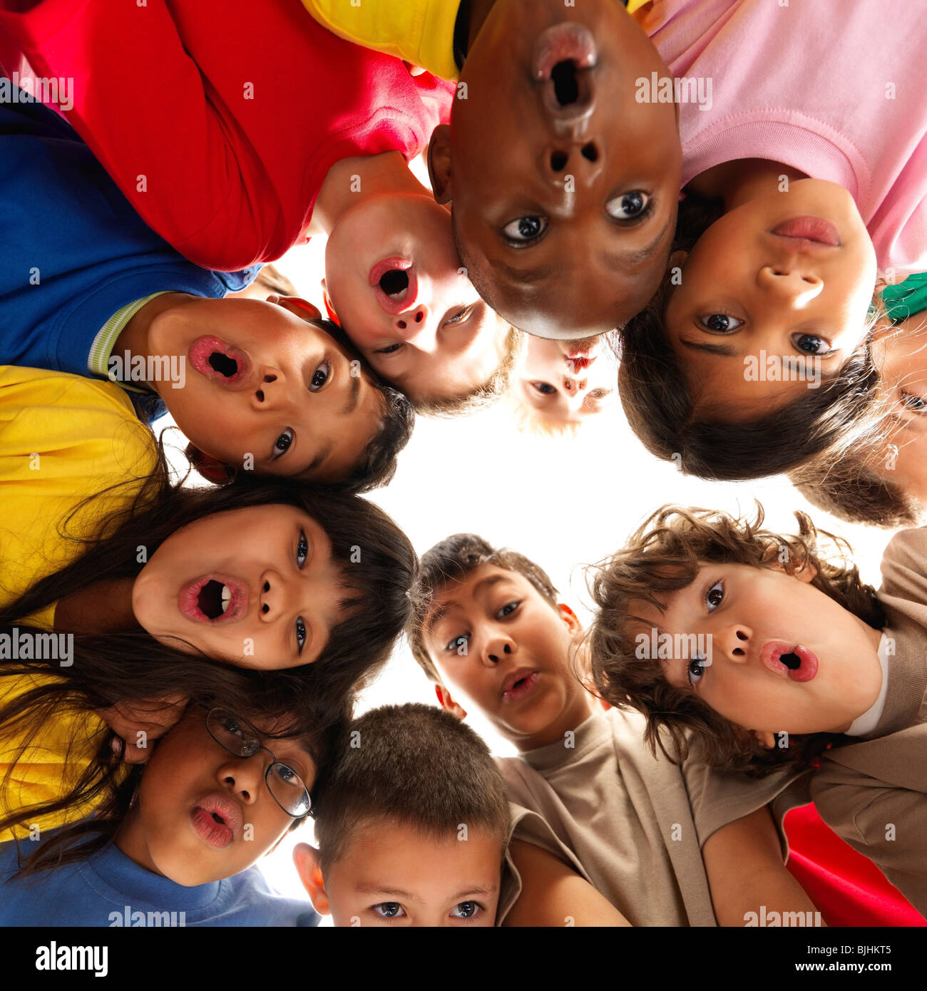 Group of children Stock Photo - Alamy