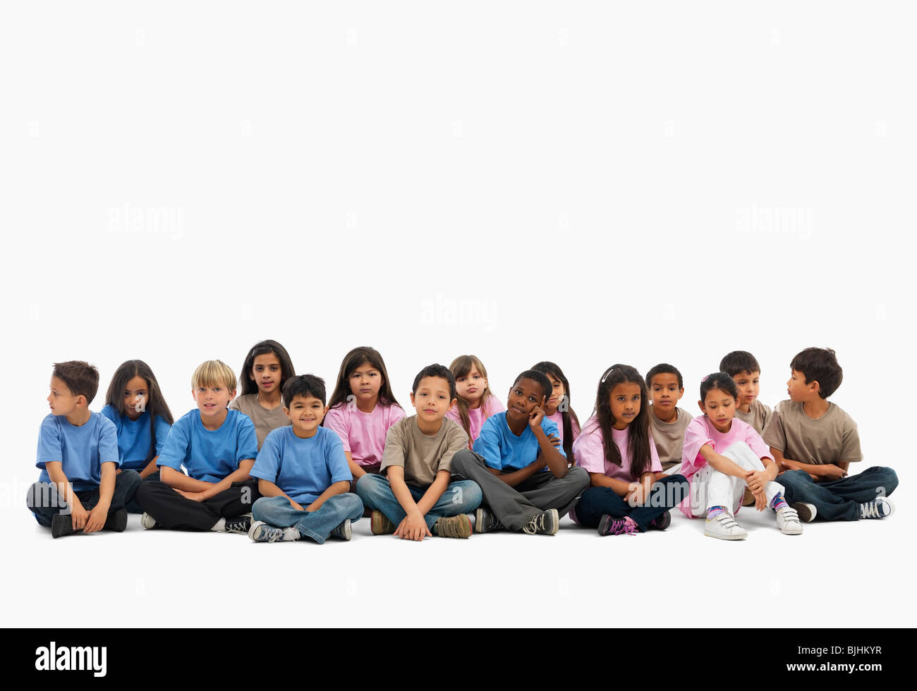 Group of children Stock Photo - Alamy