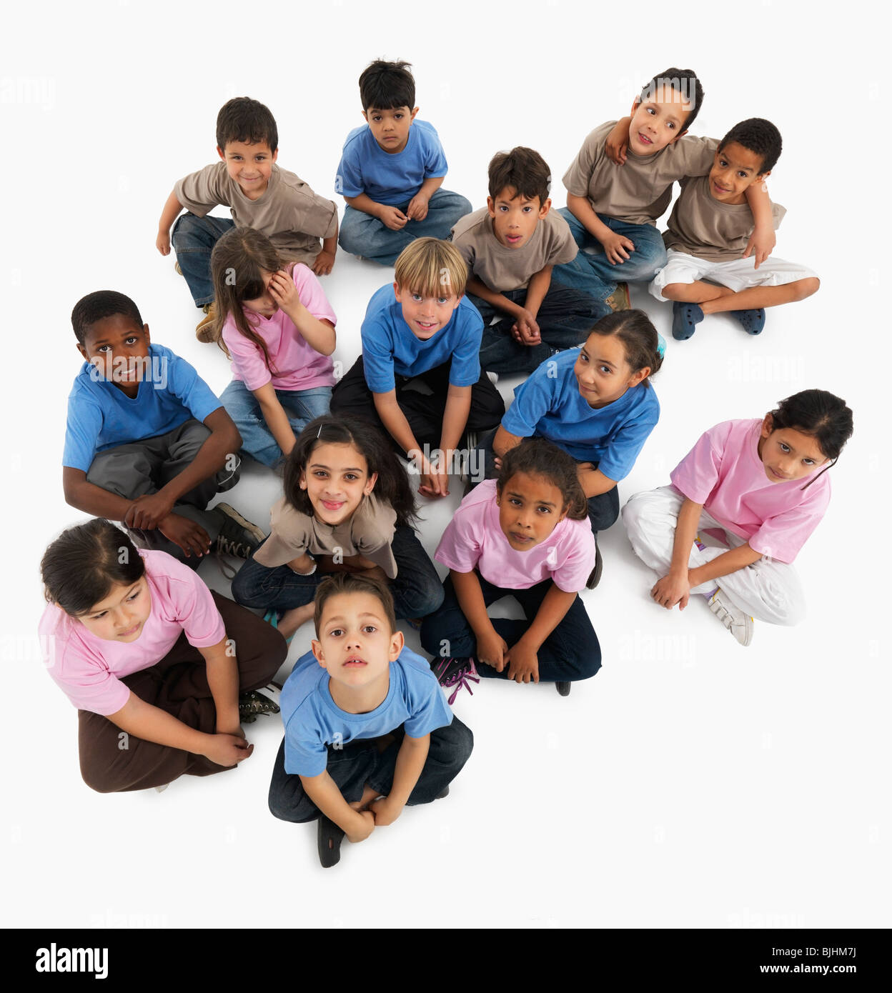 Group of children Stock Photo - Alamy