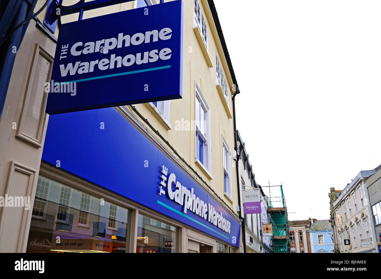 Carphone warehouse mobile phone hi-res stock photography and images - Alamy