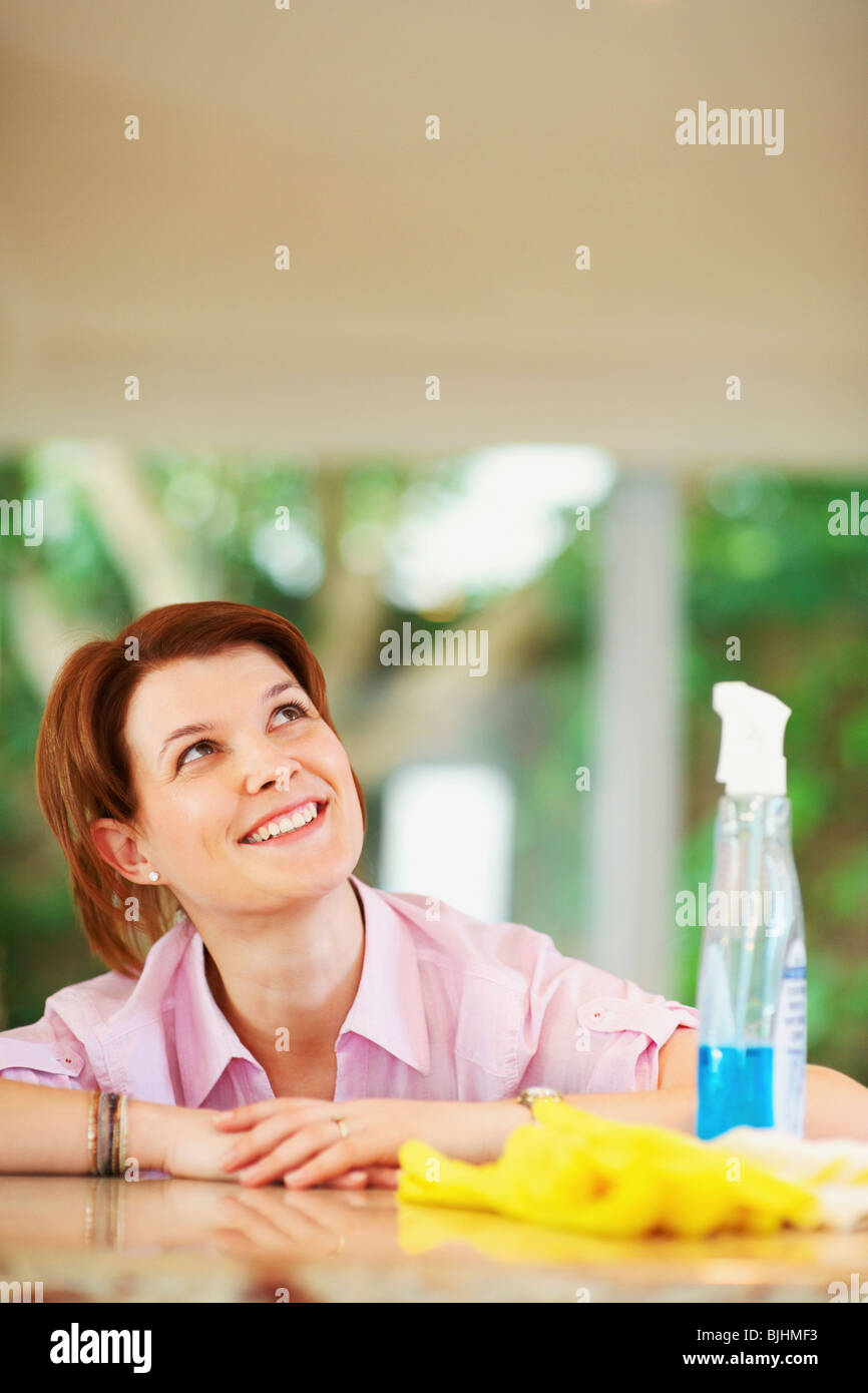 Maids cleaning house hi-res stock photography and images - Alamy