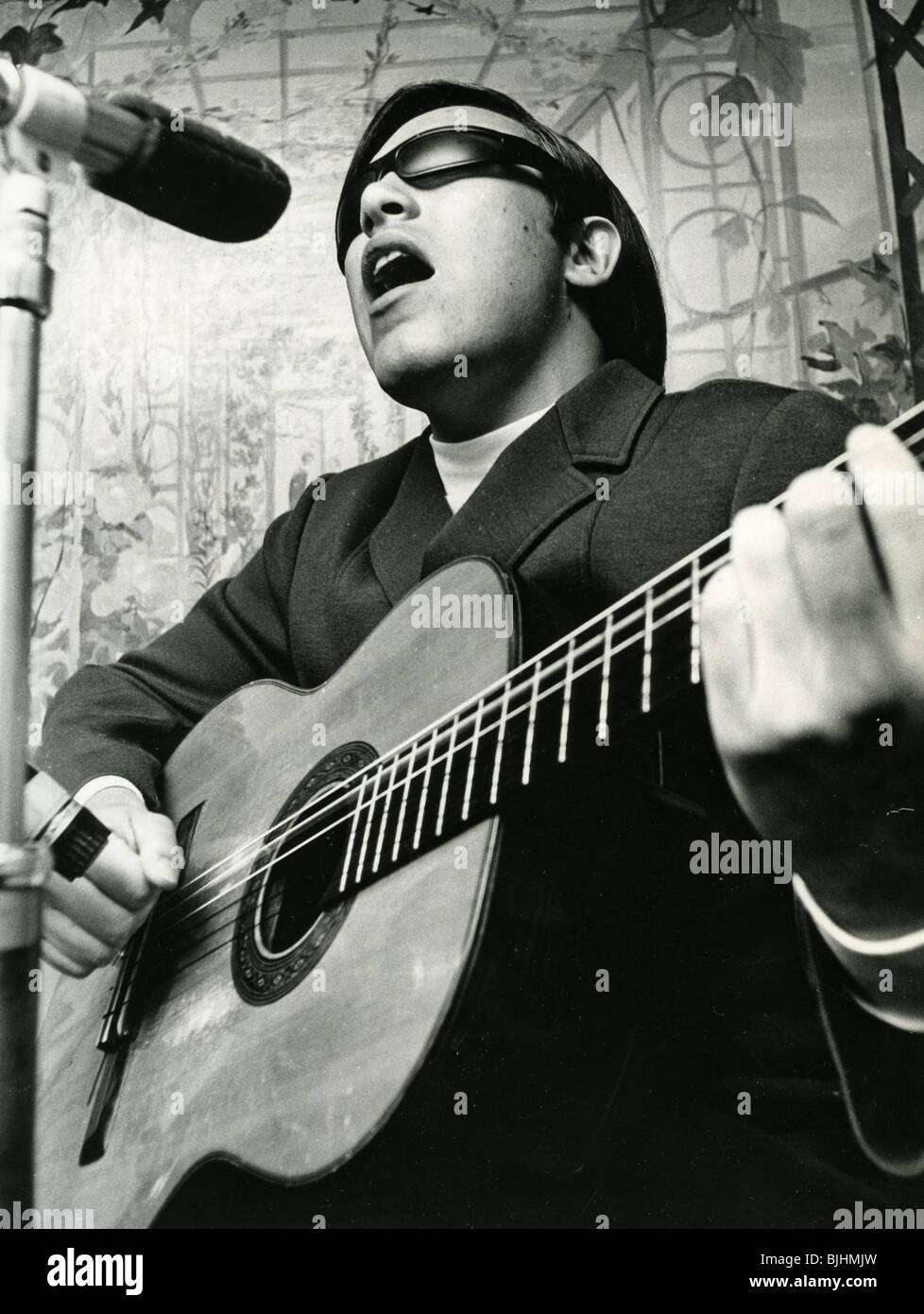 JOSE FELICIANO Puerto Rican singer in May 1967. Photo: Tony Gale Stock ...