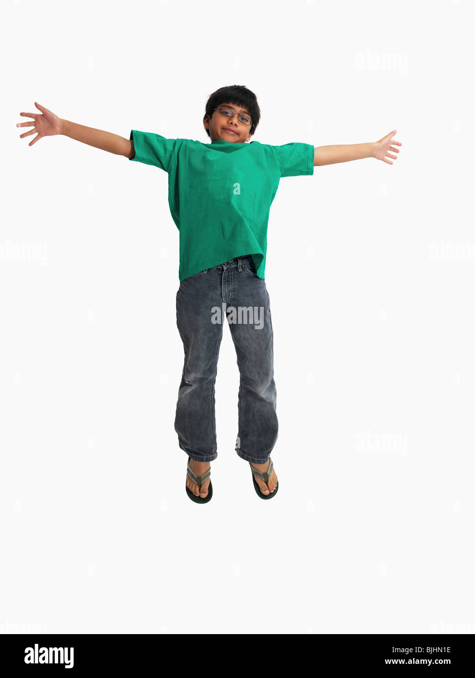 Full length gesture gestures raised arms Cut Out Stock Images ...