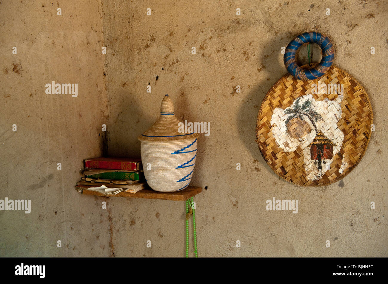 Possessions inside a poor Muslim family home. Rwanda Stock Photo - Alamy