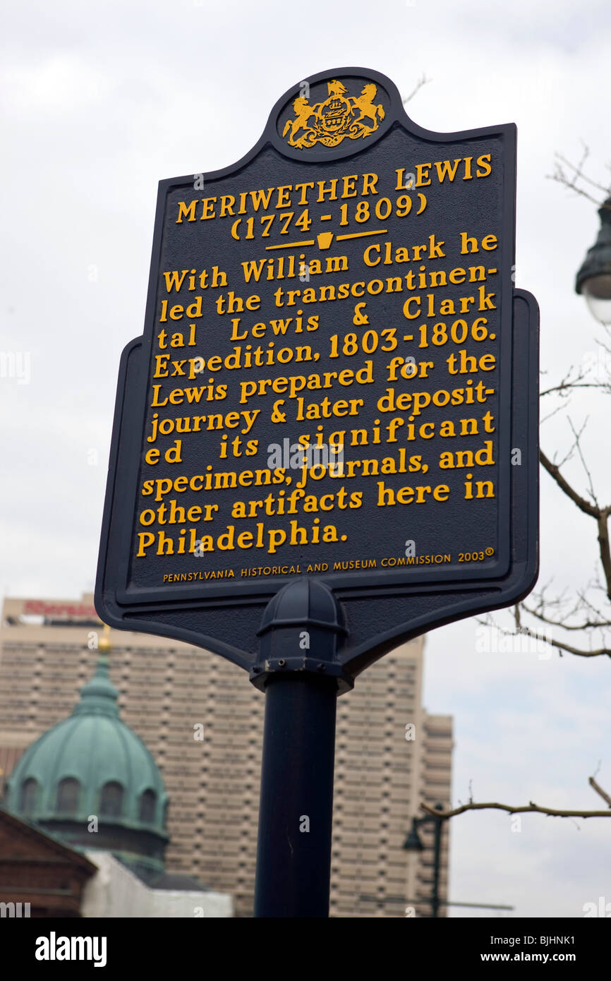 Meriwether Lewis (1774-1809) With William Clark he led the ...