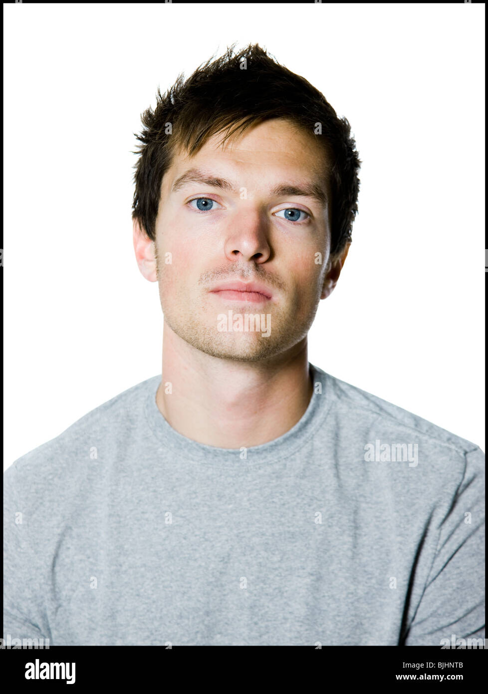 man looking at camera Stock Photo - Alamy