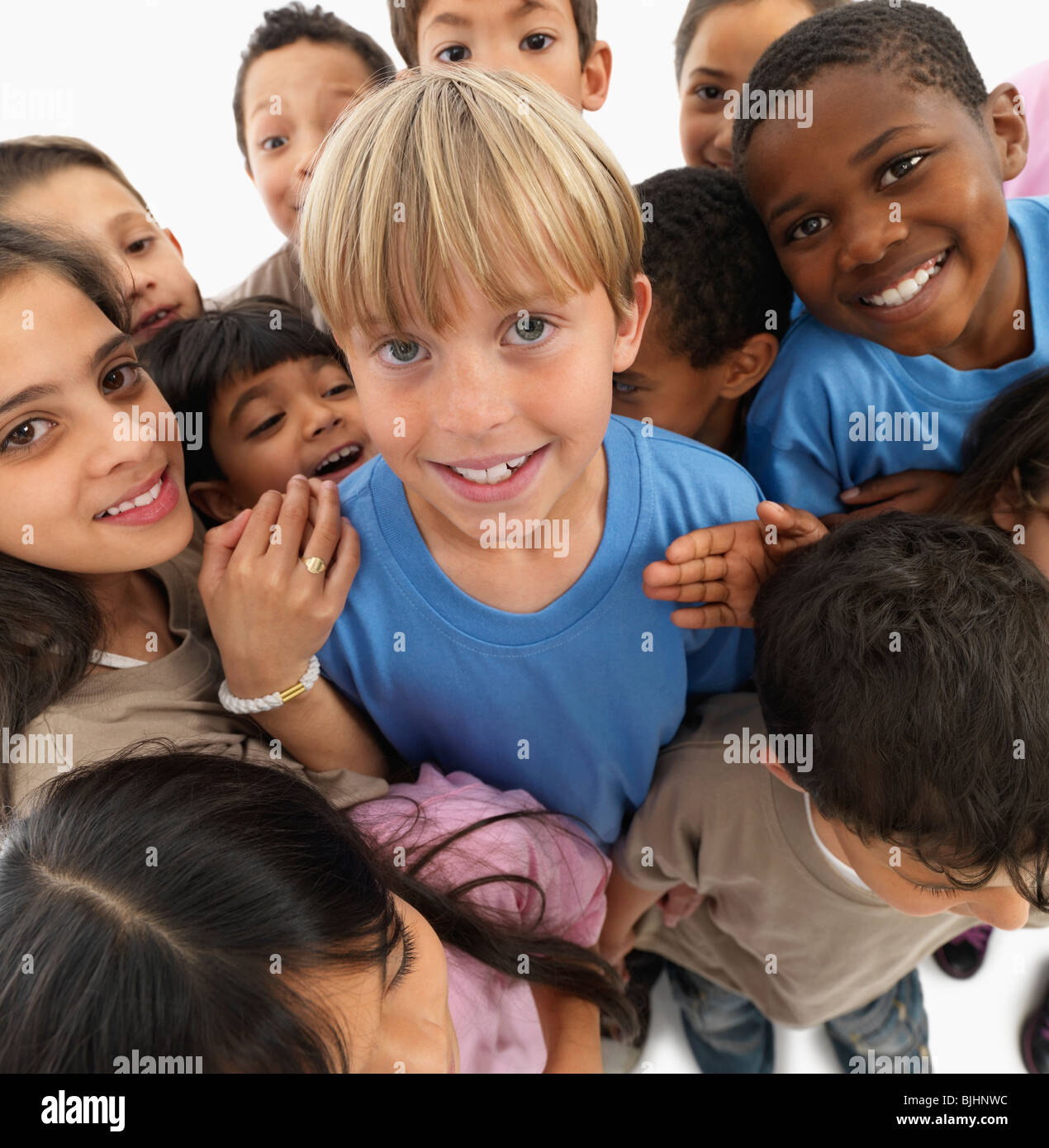 Group of children Stock Photo - Alamy