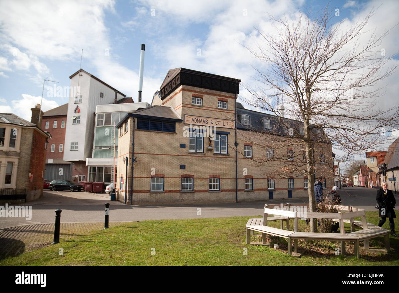 Adnams brewery, Southwold, Suffolk, UK Stock Photo - Alamy