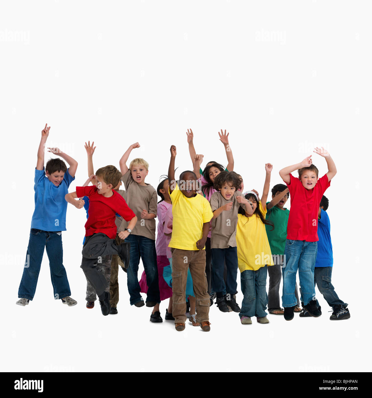 Group of children Stock Photo - Alamy