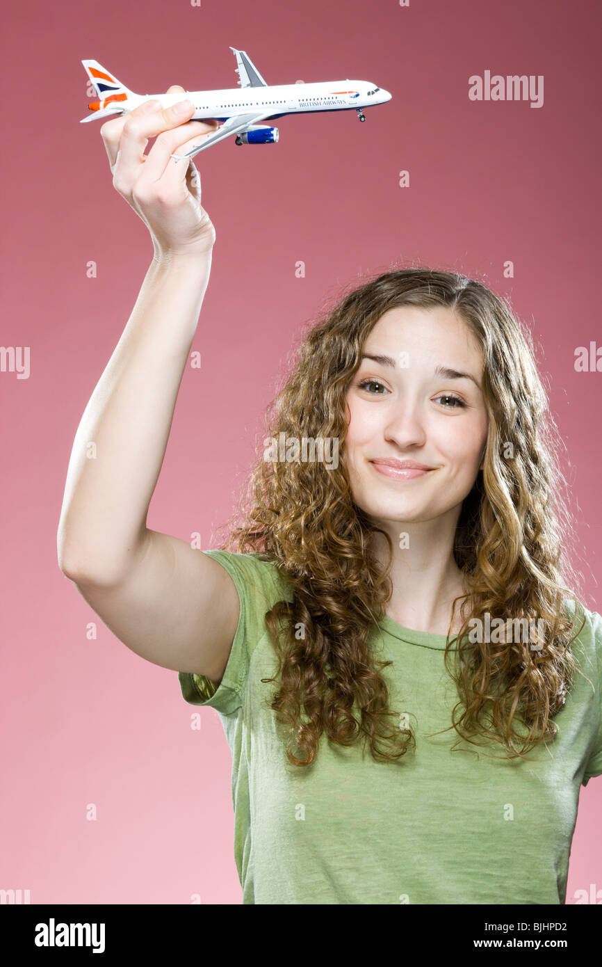 Flying model airplane hi-res stock photography and images - Alamy